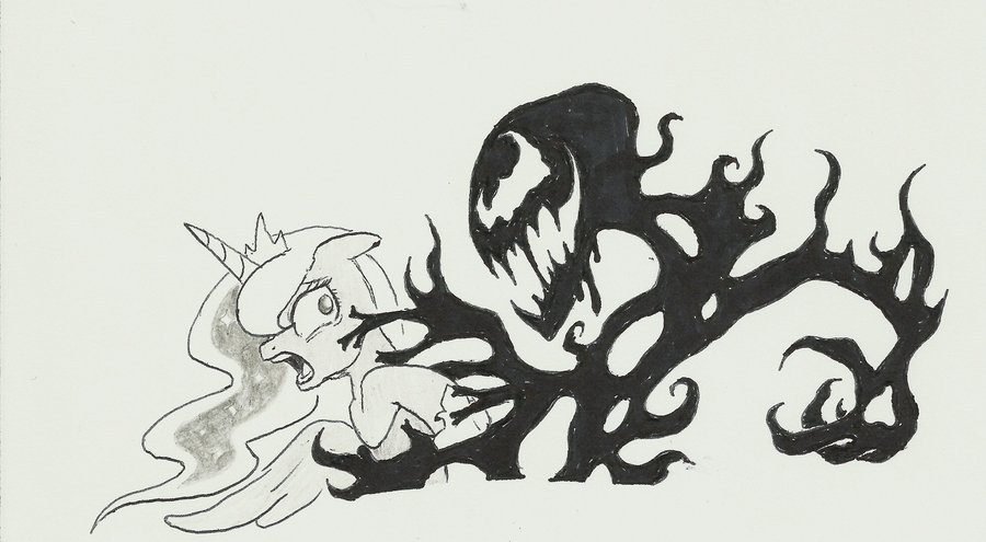 #201235 - semi-grimdark, artist:joelashimself, princess luna, g4 ...