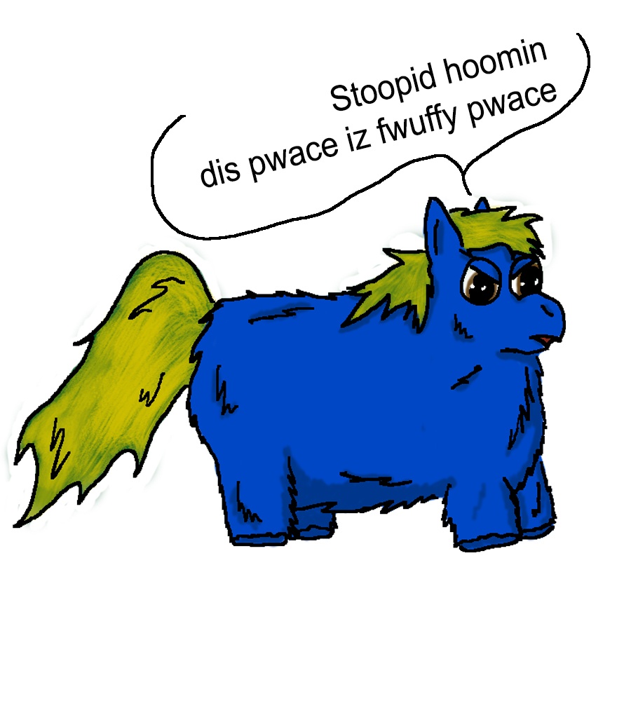 #203900 - safe, artist:niymax, fluffy pony, fluffy pony original art ...