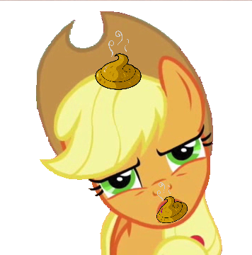 #204526 - grotesque, questionable, applejack, g4, background pony ...