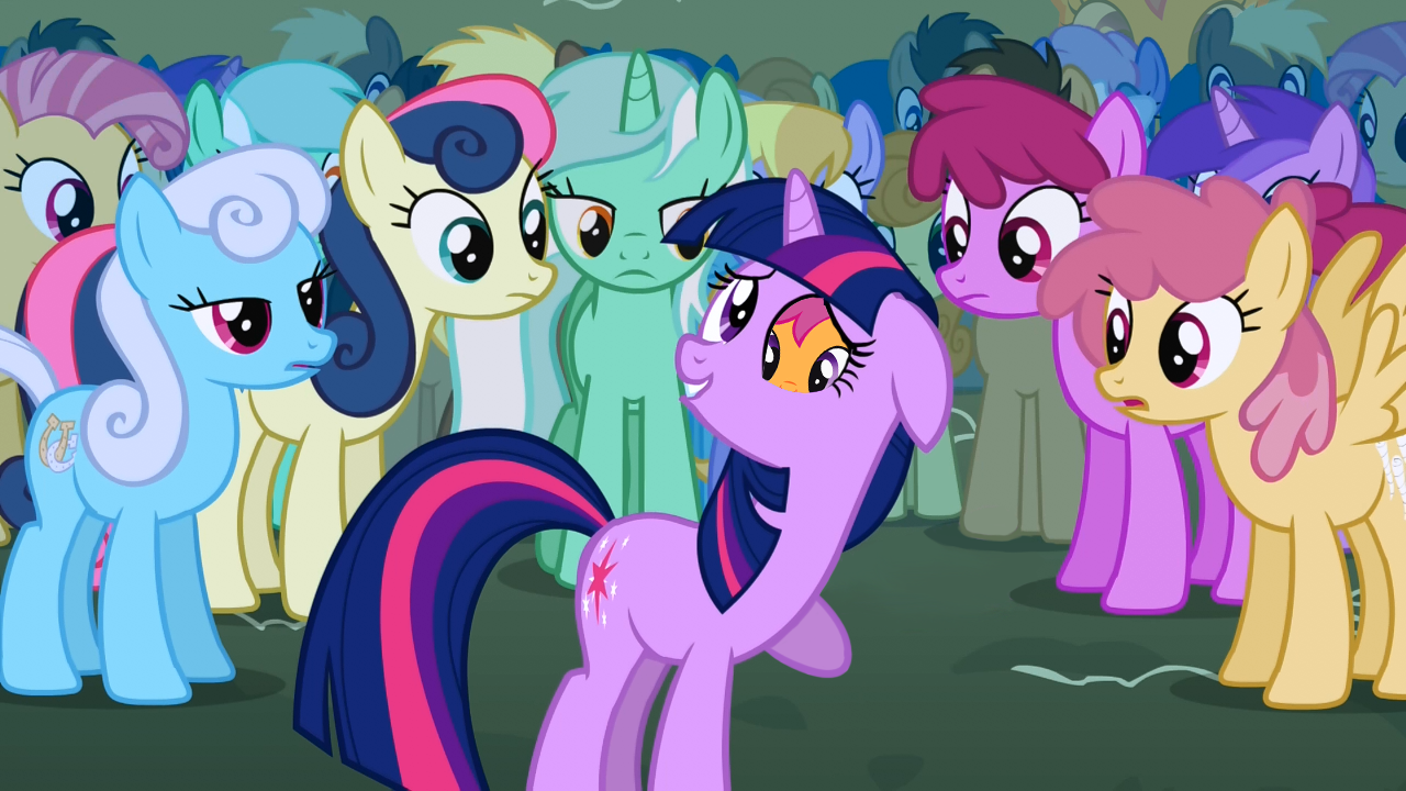 #206096 - safe, artist:dinnerjoe, edit, edited screencap, screencap, amethyst star, berry punch ...