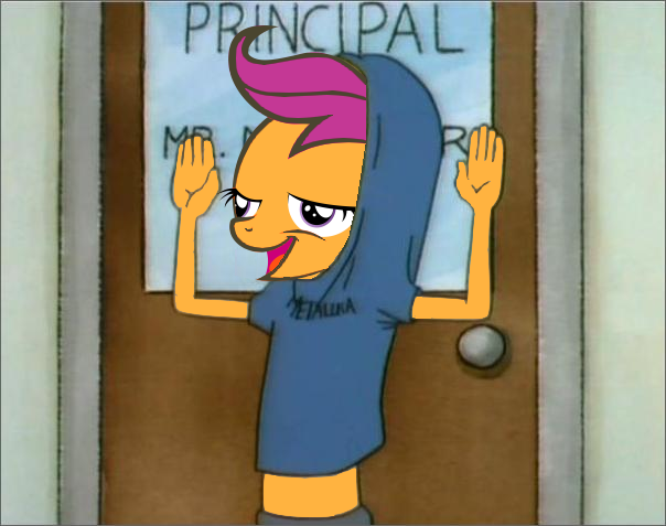 #448564 - safe, scootaloo, beavis and butthead, chickun, exploitable ...