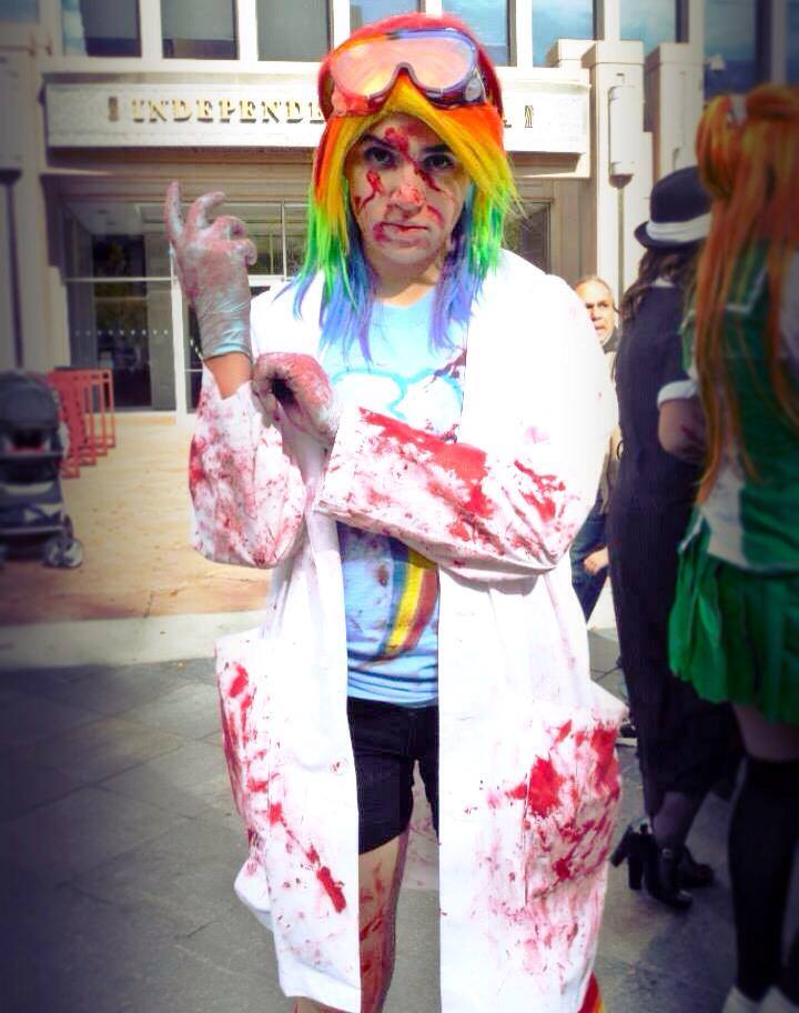 #454013 - semi-grimdark, artist:magyktrix, rainbow dash, human, fanfic ...