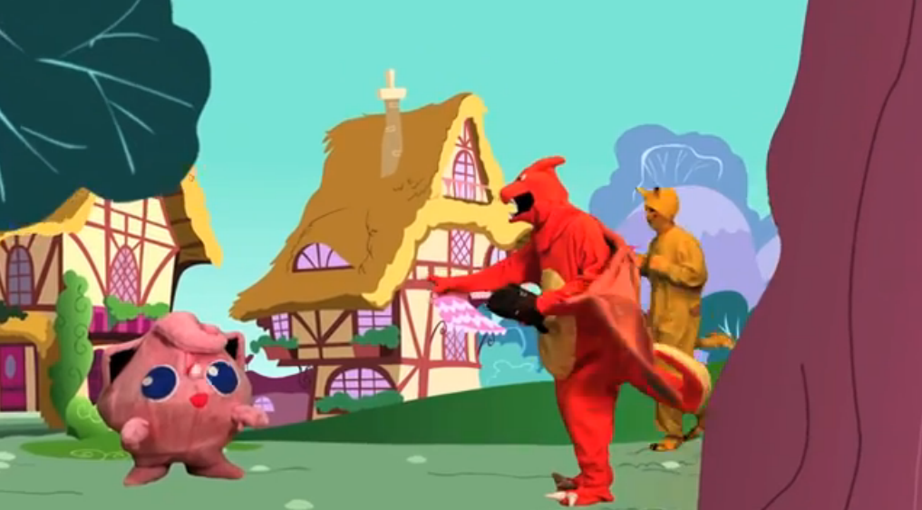 #442016 - safe, charizard, jigglypuff, pikachu, pokémon, smosh - Derpibooru