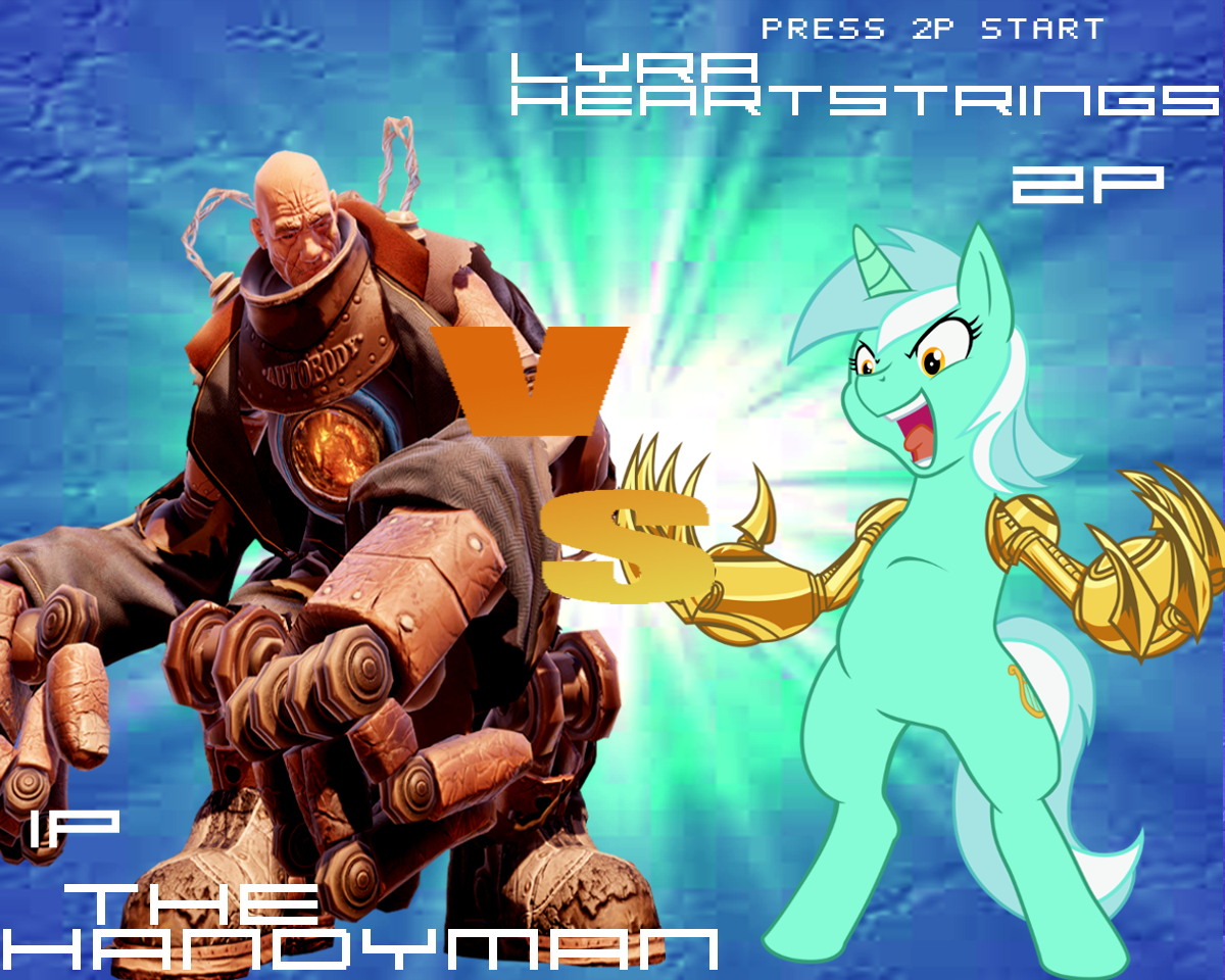 #469724 - safe, lyra heartstrings, pony, bioshock infinite, bipedal ...