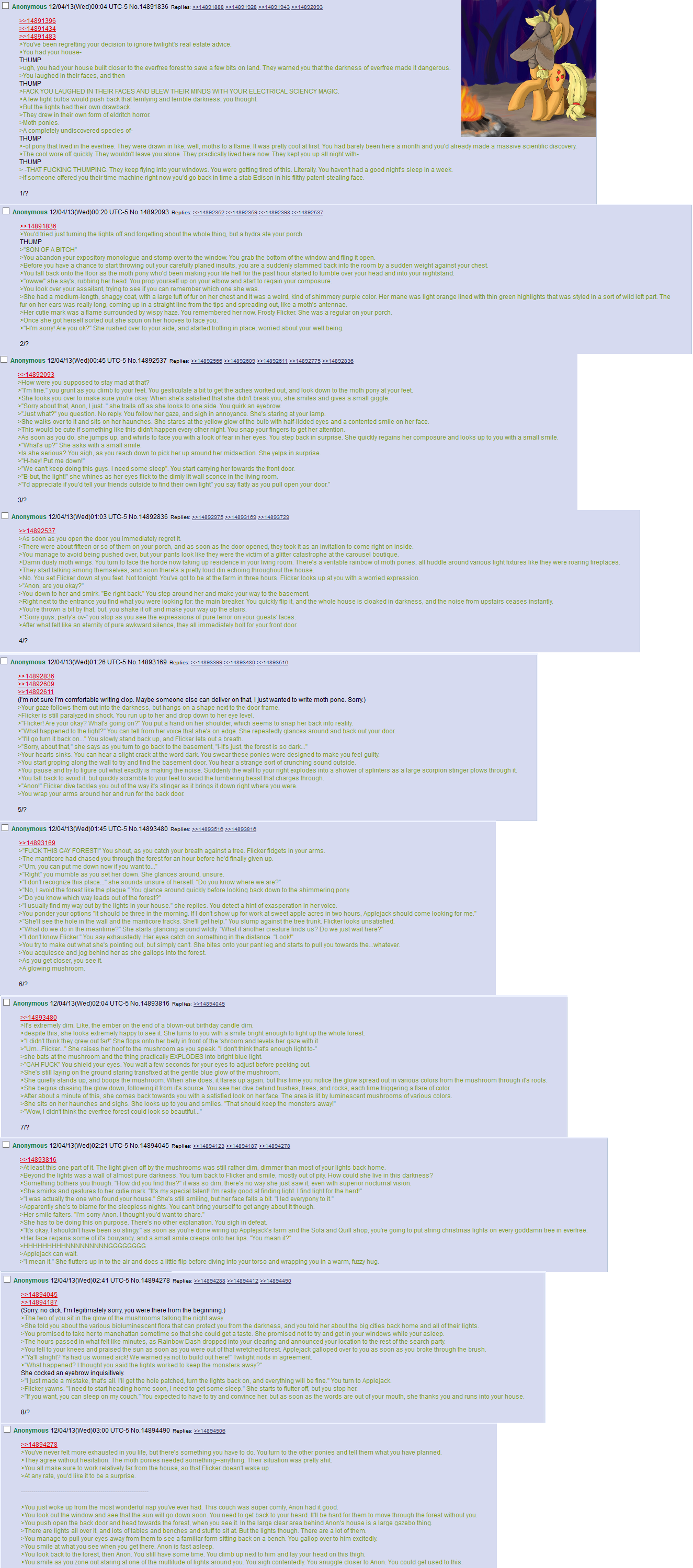 #490271 - questionable, mothpony, original species, /mlp/, 4chan, 4chan ...