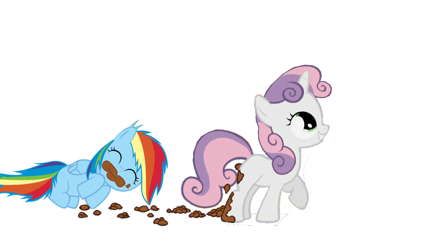 #238682 - grotesque, questionable, rainbow dash, sweetie belle, pegasus ...