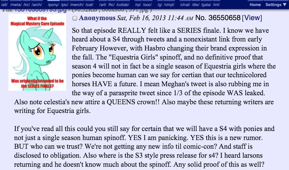 #245526 - safe, lyra heartstrings, g4, ponychan, ponychan screencap ...