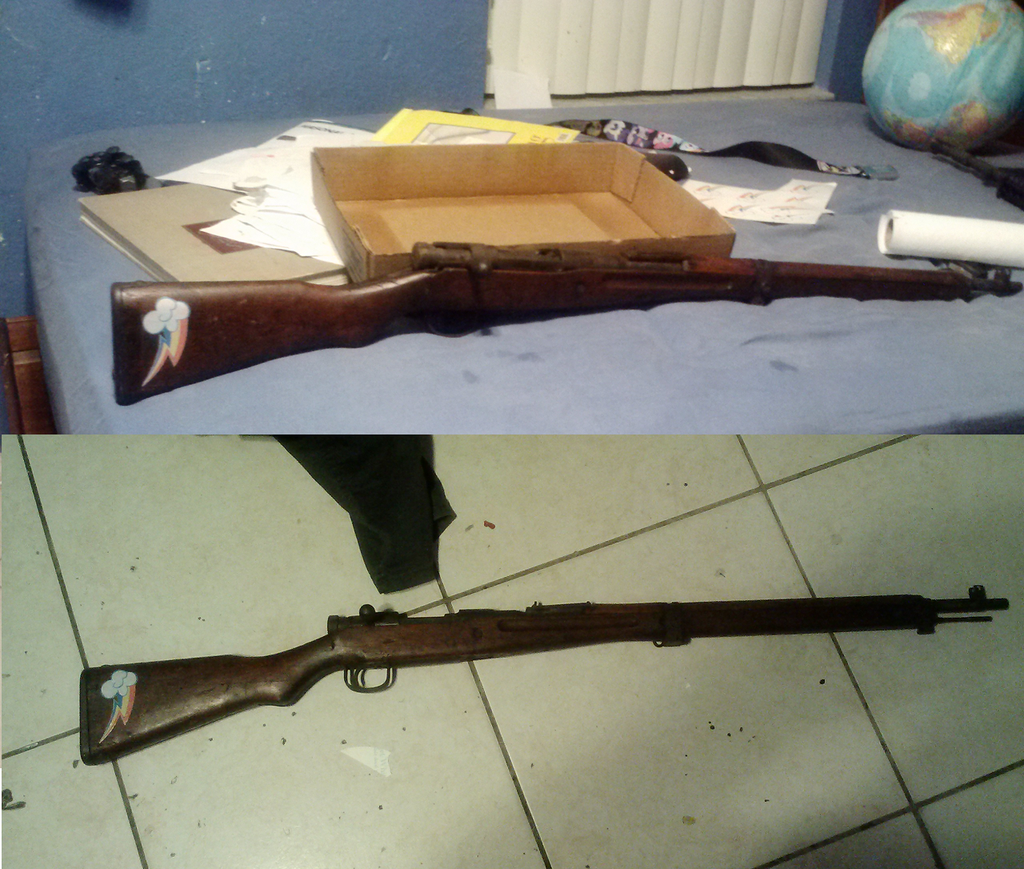 #246765 - safe, rainbow dash, g4, customized toy, cutie mark, decal ...