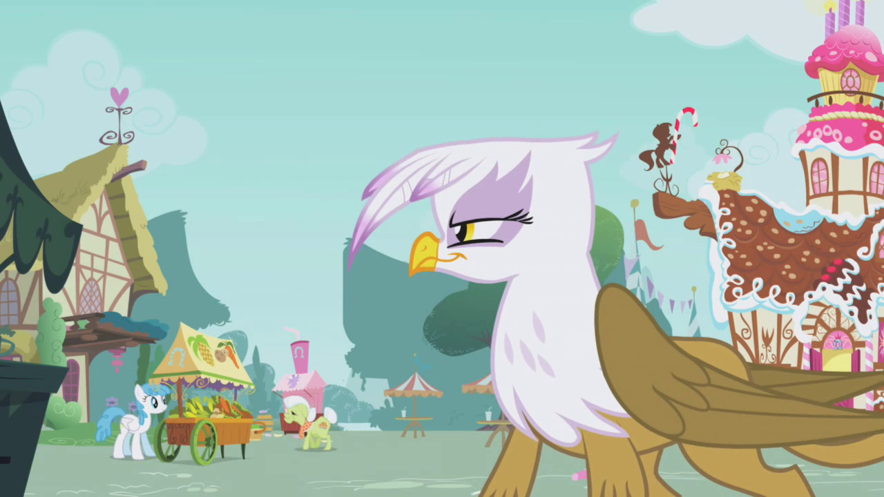 #231771 - safe, screencap, gilda, granny smith, lightning bolt, white ...