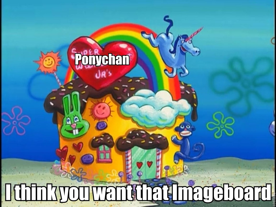 #233457 - safe, no weenies allowed, ponychan, spongebob squarepants ...