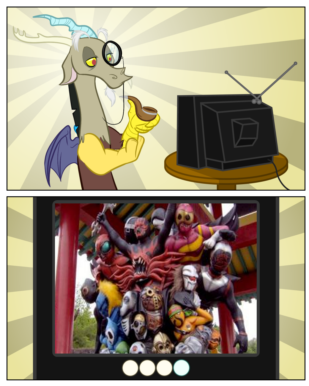 #272284 - safe, discord, g4, cannon fodder, exploitable meme, sunburst ...