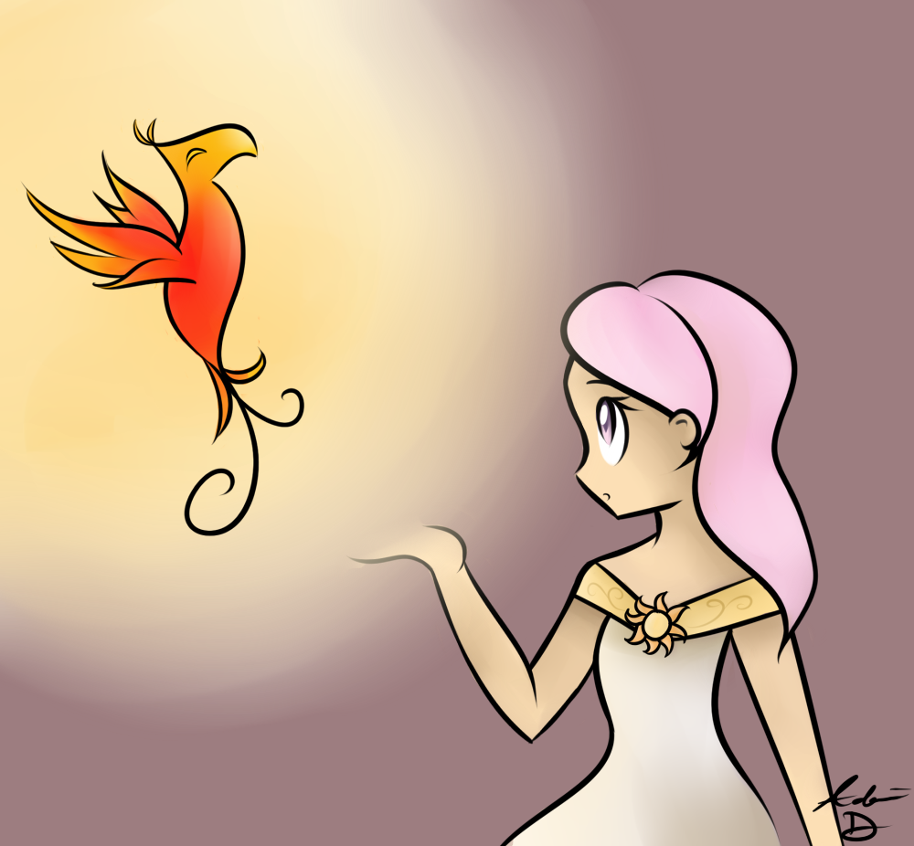 #259850 - safe, artist:foreverincompetent, philomena, princess celestia ...