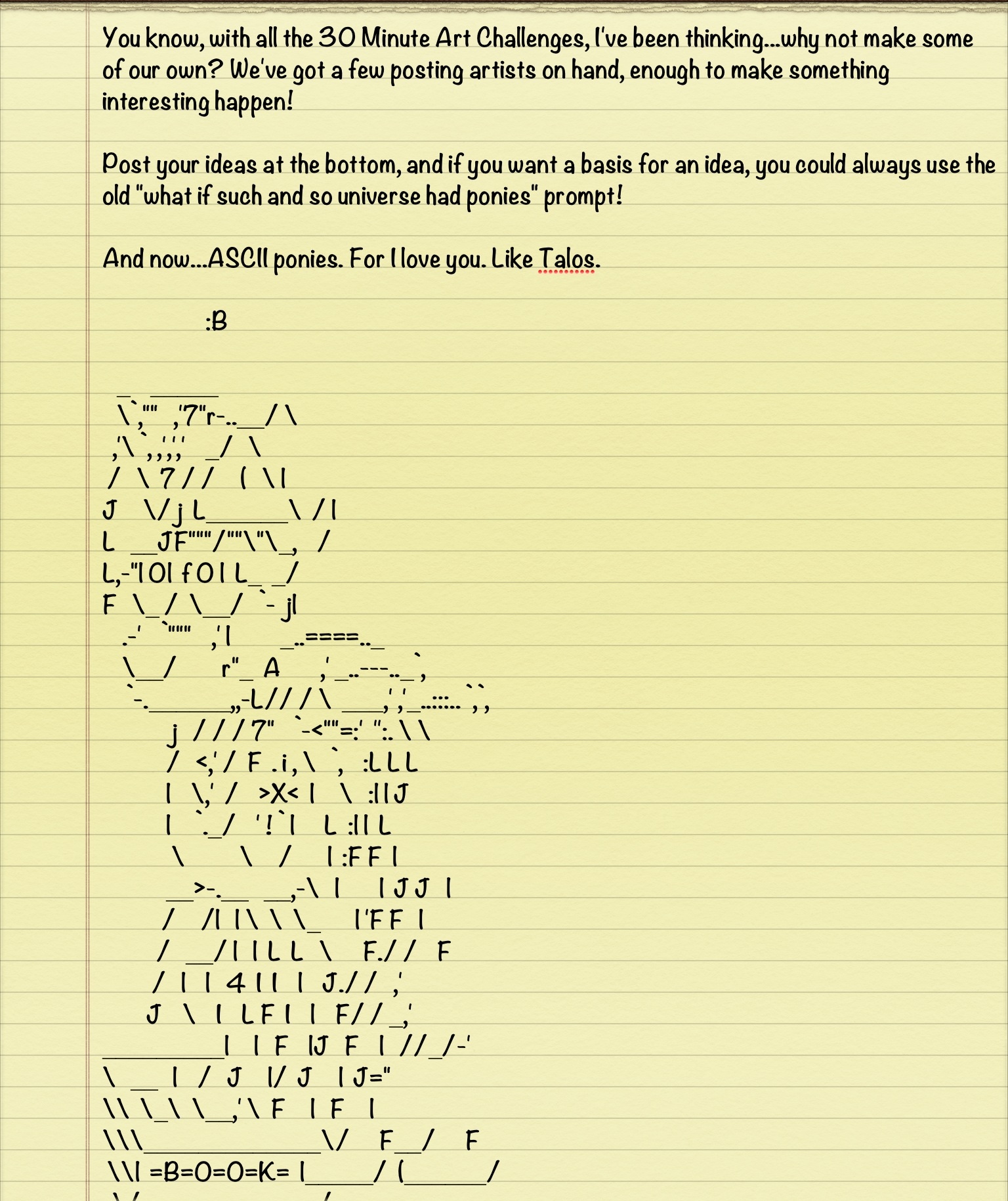 #280836 - safe, twilight sparkle, 30 minute art challenge, ascii ...