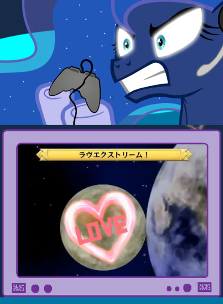 #282011 - safe, princess luna, gamer luna, disgaea, exploitable meme ...