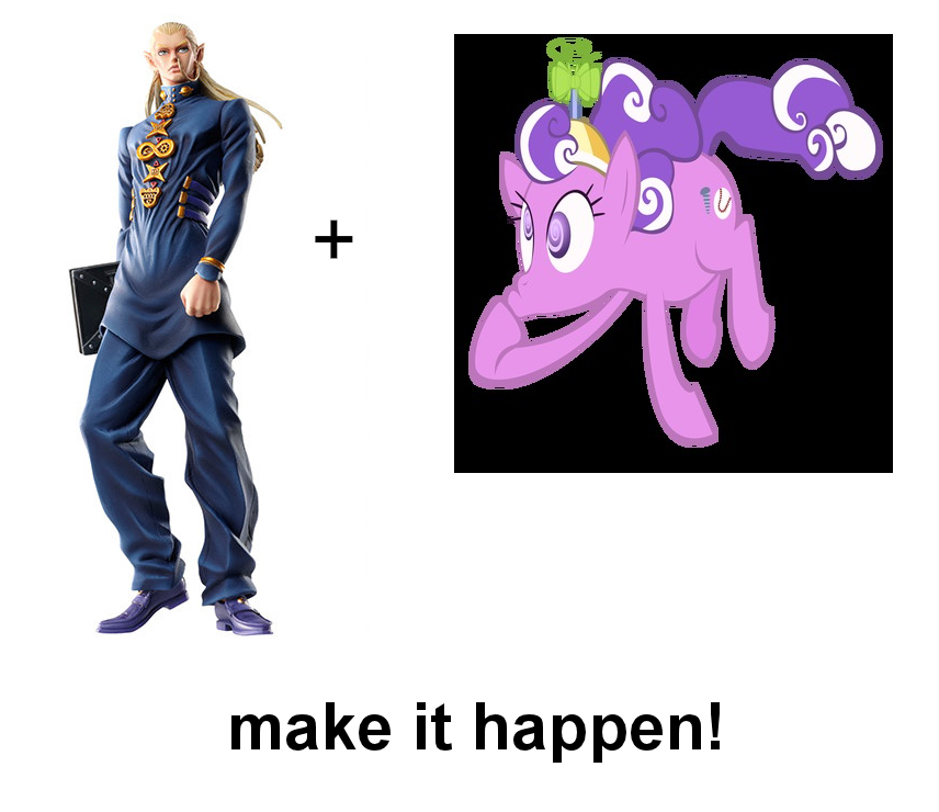 #286332 - safe, screwball, g4, exploitable meme, jojo's bizarre ...