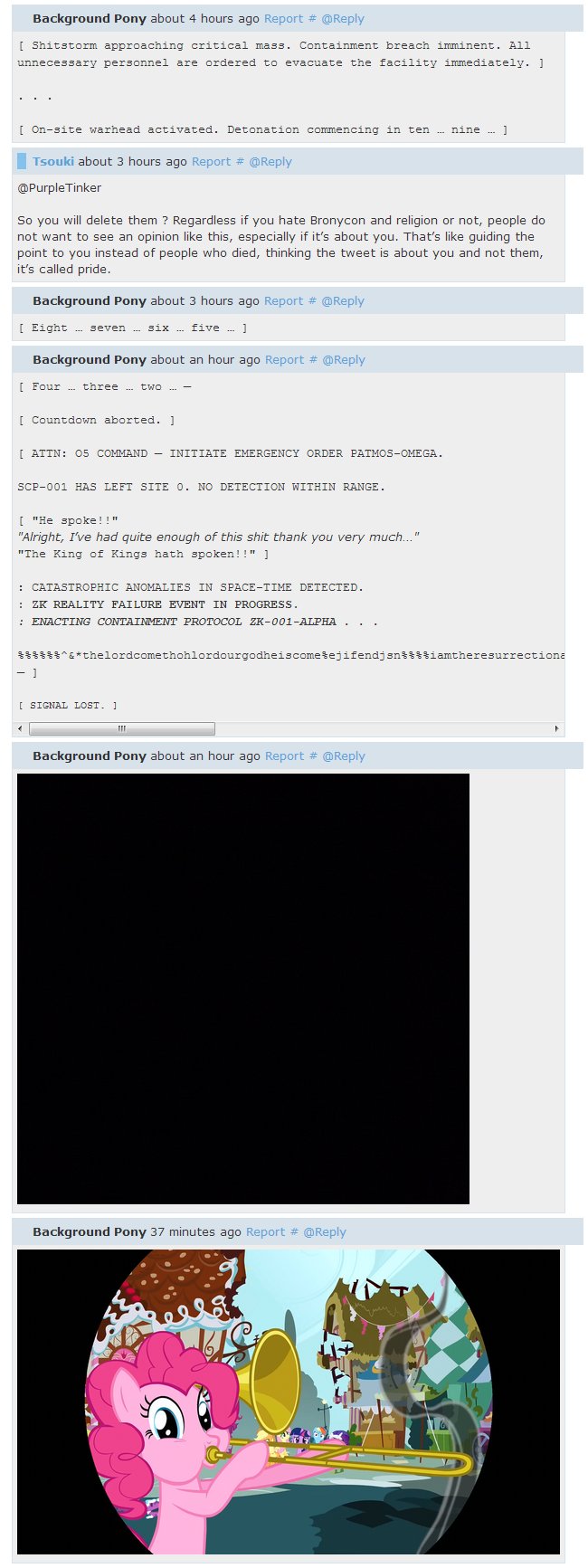 #303557 - safe, derpibooru, drama, meta, purple tinker, scp, scp ...