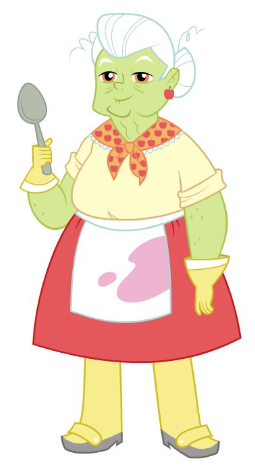 #309512 - safe, granny smith, equestria girls, confirmed, eqg promo pose set, lunchlady smith ...