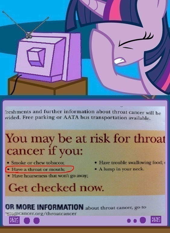 #288744 - safe, twilight sparkle, cancer (disease), captain obvious ...