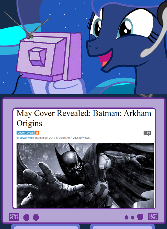 #292753 - safe, princess luna, gamer luna, g4, batman, exploitable meme ...