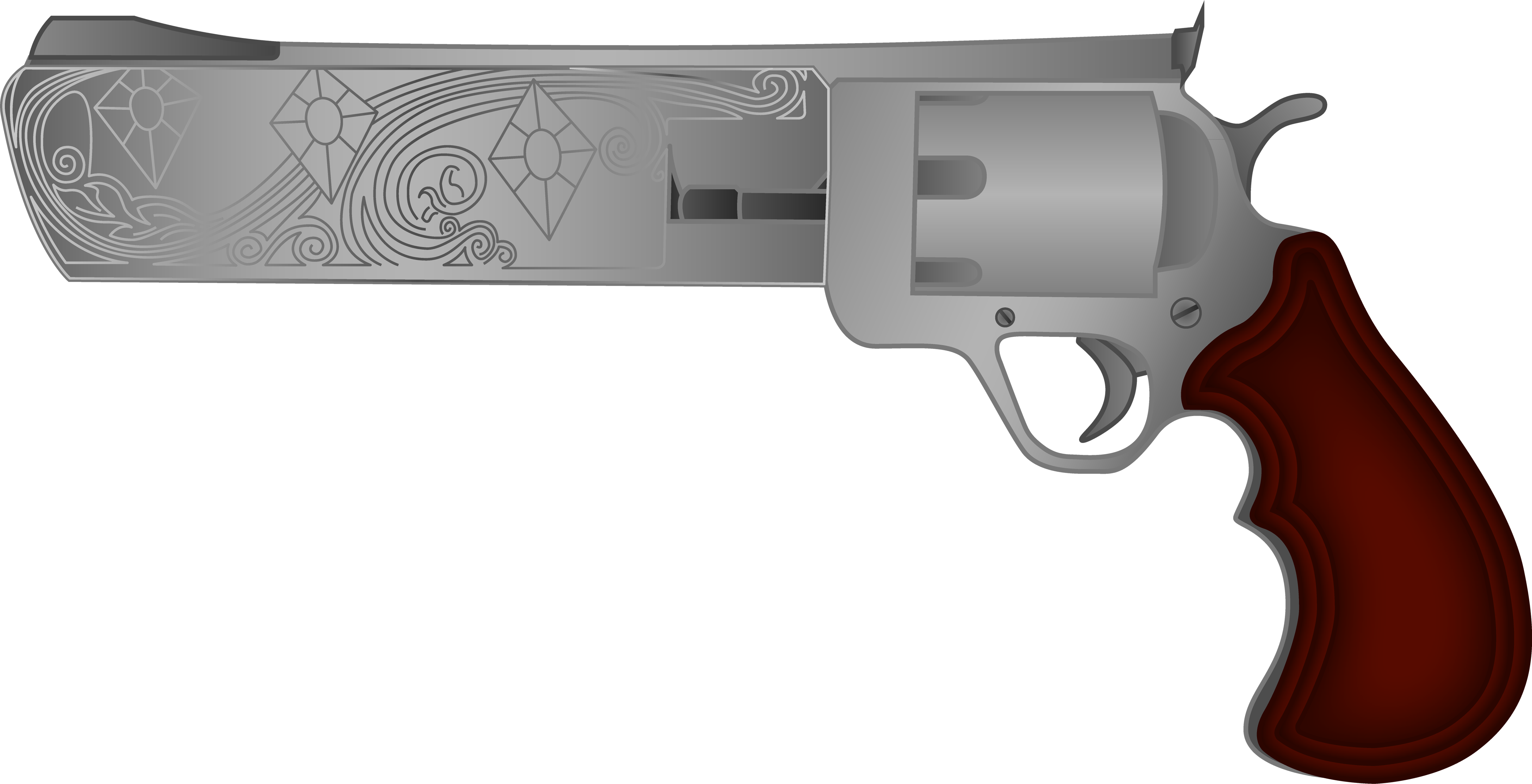 #292951 - safe, artist:gray--day, rarity, g4, gun, pistol, revolver ...