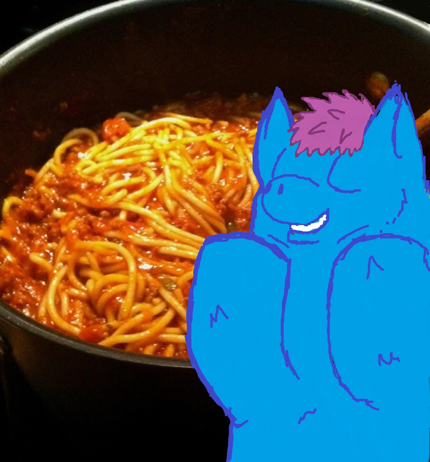 #313386 - safe, fluffy pony, fluffy pony original art, ponies in real ...