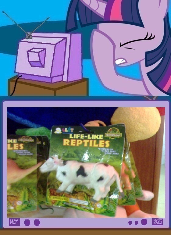 #321816 - safe, twilight sparkle, cow, pony, reptile, epic fail ...