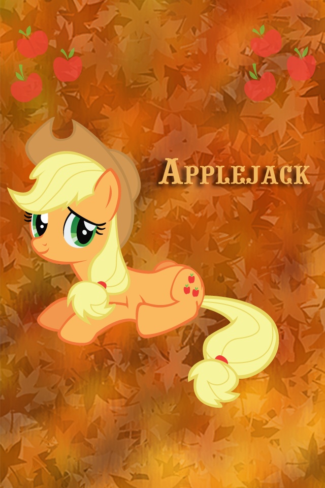 #325125 - safe, applejack, g4, iphone wallpaper, wallpaper - Derpibooru