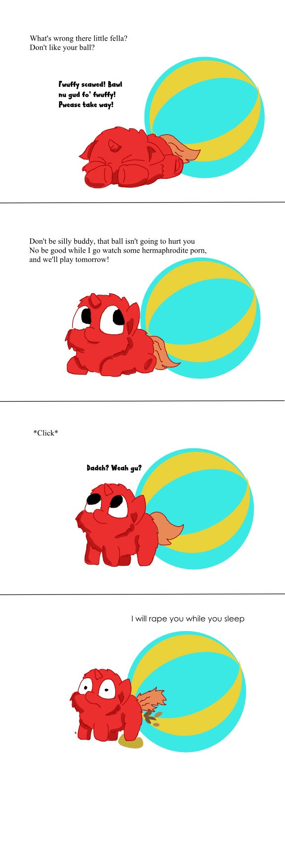 #326195 - artist needed, semi-grimdark, suggestive, fluffy pony, abuse ...