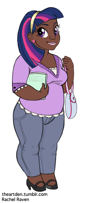 #335326 - safe, artist:rachelraven, twilight sparkle, human, dark skin ...