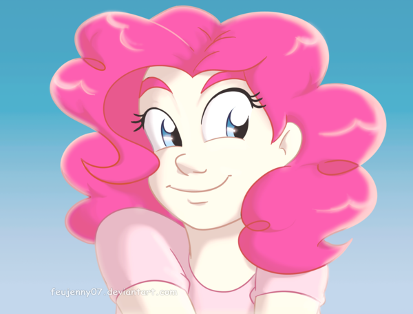 #318366 - safe, artist:feujenny07, pinkie pie, human, g4, female ...