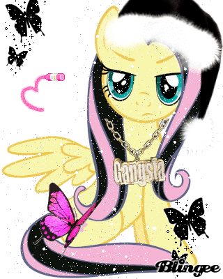 #320136 - safe, fluttershy, butterfly, g4, animated, blingee, emoshy ...