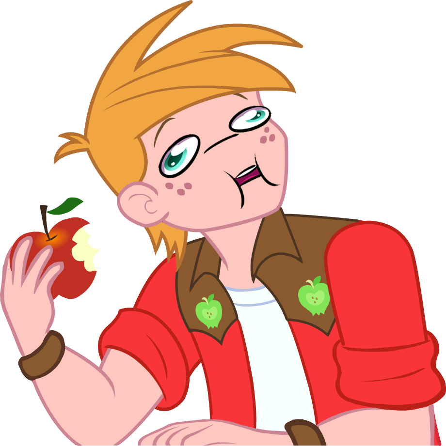 #352054 - safe, edit, big macintosh, equestria girls, derp, male ...