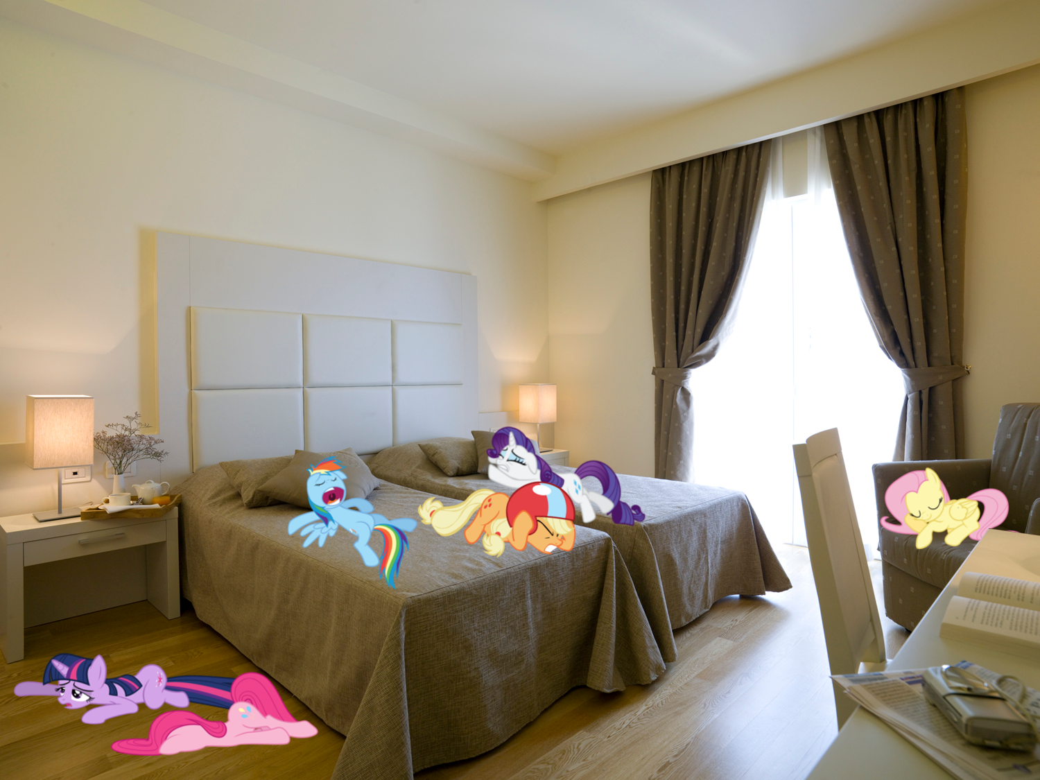 #362097 - safe, artist:tubalcainger, applejack, fluttershy, pinkie pie ...