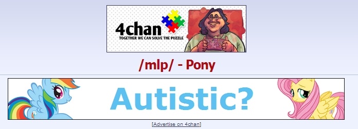 #383629 - safe, /mlp/, 4chan, 4chan screencap, ableism, advertisement ...