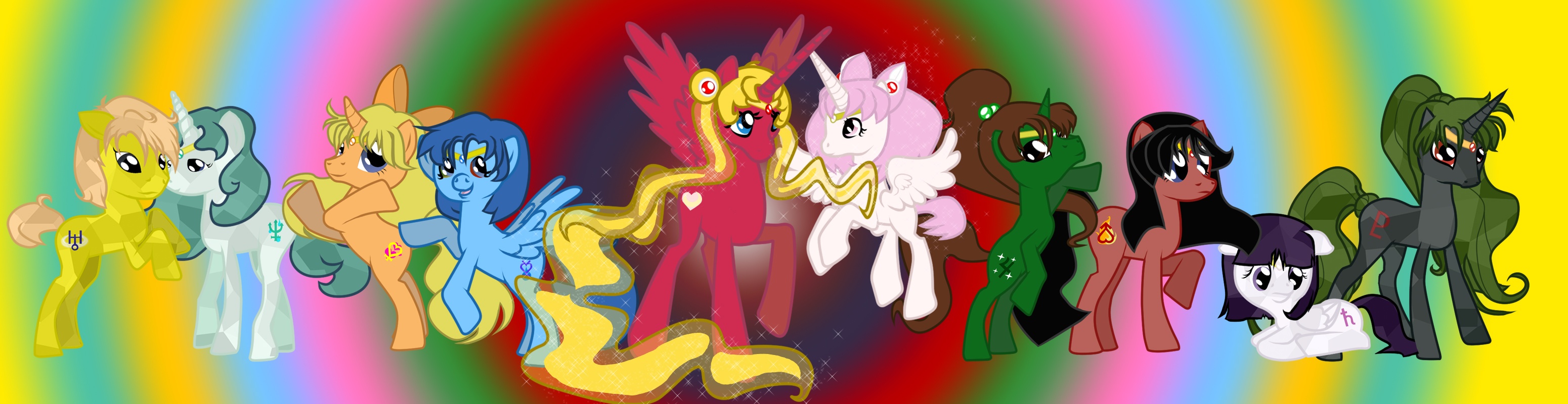 399568 Safe Chibiusa Female Lesbian Ponified Sailor Jupiter