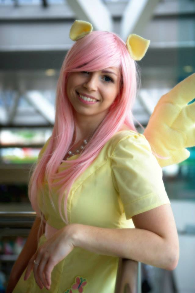 #406602 - safe, artist:usagi3x4, fluttershy, human, cosplay, irl, irl ...