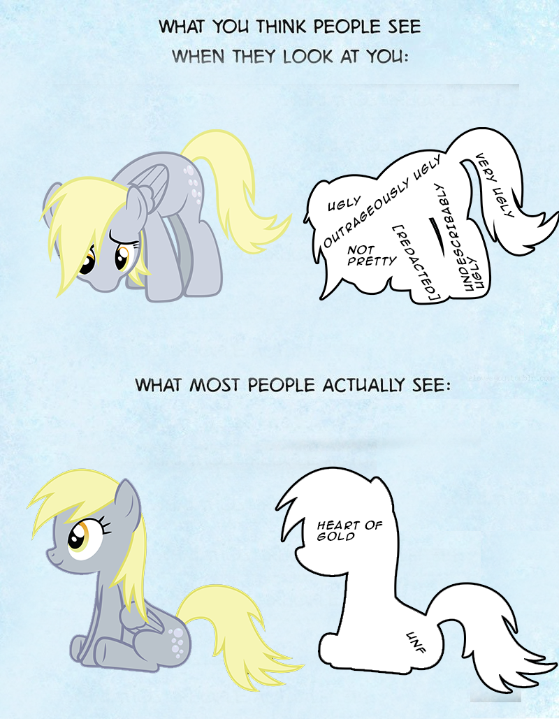 #409296 - safe, derpy hooves, ponified, sitting, text, vector - Derpibooru