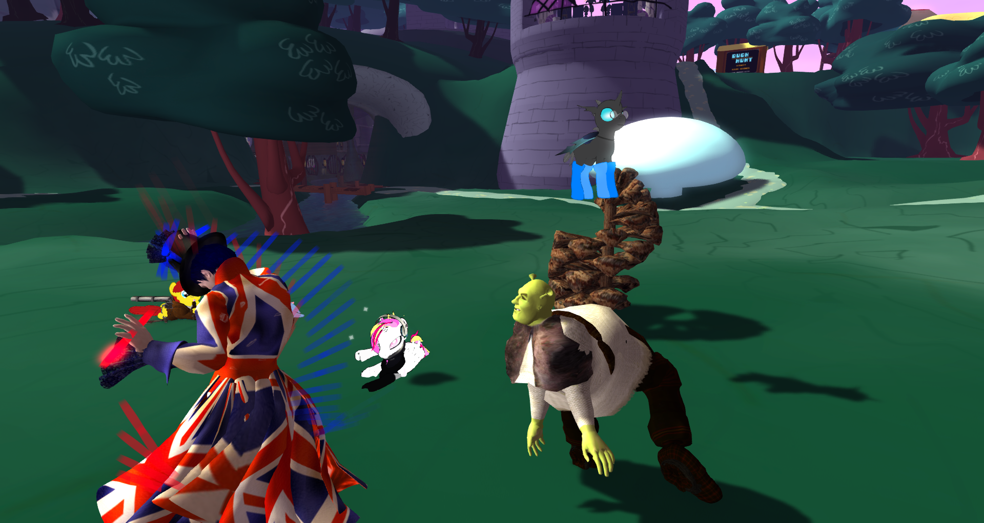 #394327 - safe, oc, changeling, human, ogre, pony, second life, shrek ...