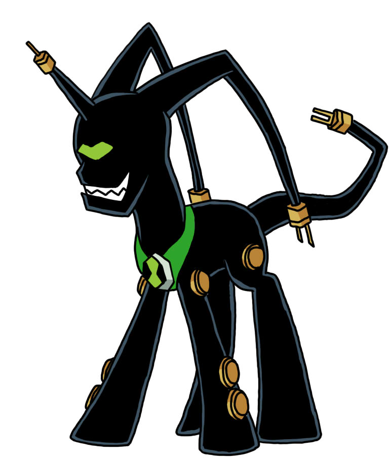 #431058 - safe, artist:megaartist923, alien, ben 10, ben 10 omniverse ...