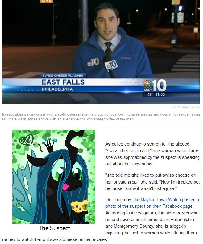 #524199 - questionable, queen chrysalis, human, cheese, cheeselegs ...