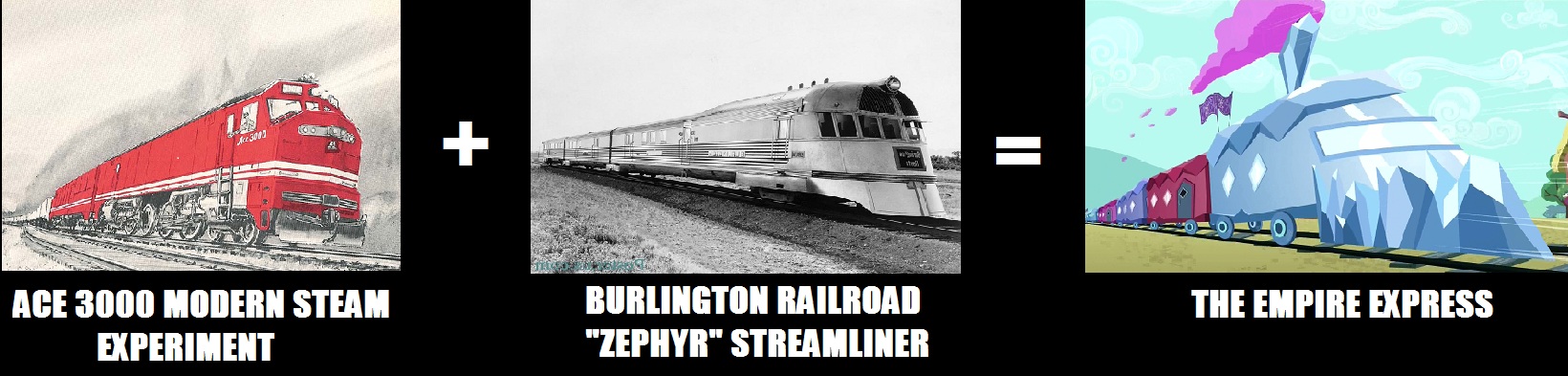 #534056 - safe, three's a crowd, ace 3000, burlington zephyr, crystal ...