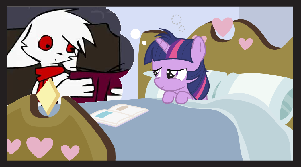 #740168 - safe, twilight sparkle, bed, book, filly, filly twilight ...
