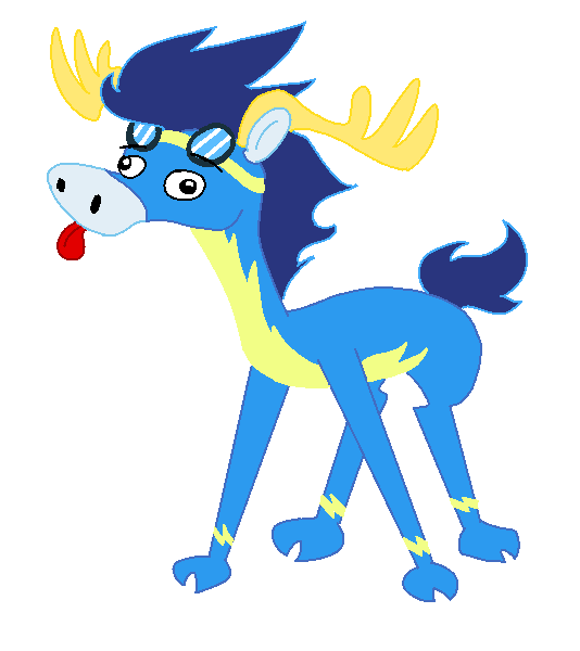 #762596 - safe, artist:derpesheen, soarin', moose, :p, derp, male ...