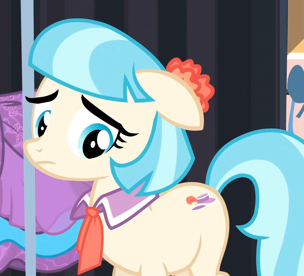#768384 - safe, screencap, coco pommel, earth pony, pony, g4, my little ...