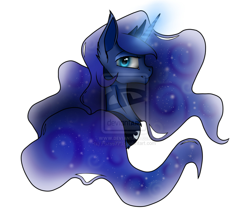 #768837 - dead source, safe, artist:foxee773, princess luna, deviantart ...