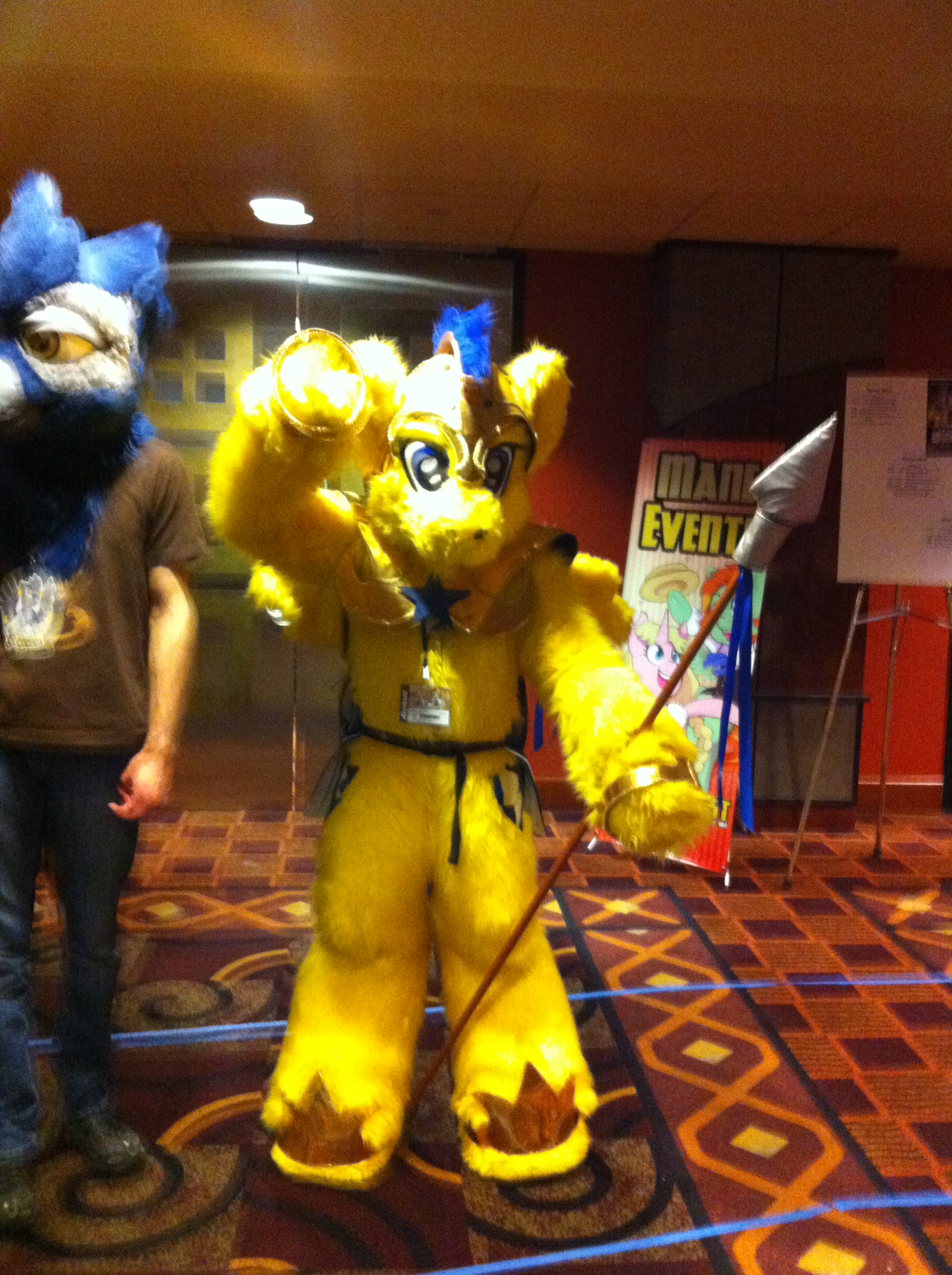 #761006 - safe, flash sentry, human, g4, cosplay, fursuit, irl, irl ...