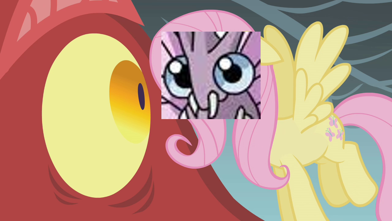 #563683 - safe, basil, fluttershy, dragon, venomoth, dragonshy, atv ...