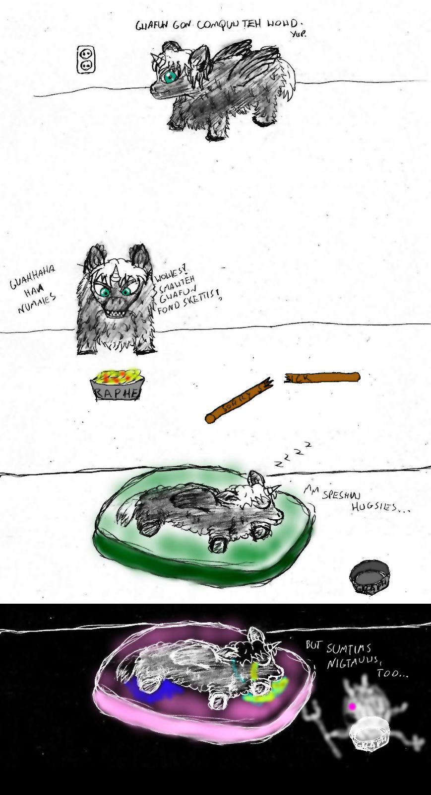 #542523 - grimdark, artist:proxima, fluffy pony, comic, fluffy pony ...