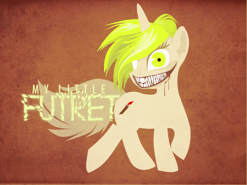 #574277 - grimdark, artist:netherlips, oc, oc only, blood, futret, grin ...