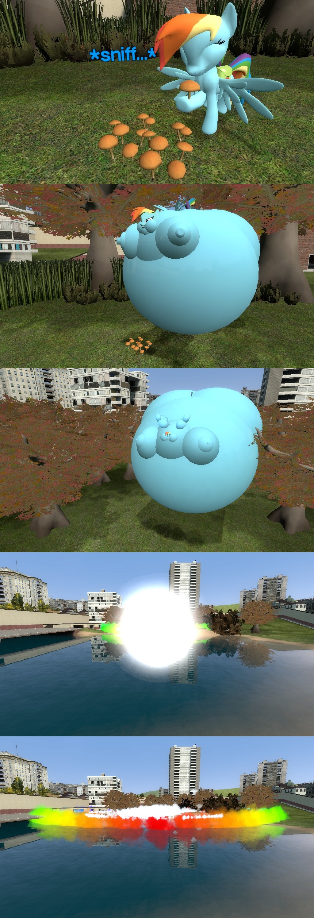 #575340 - questionable, artist:mindkiller, rainbow dash, pegasus, pony ...